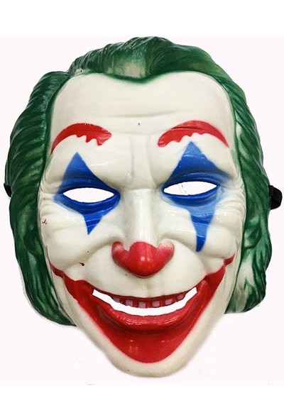 Samur Plastik Joker Maskesi Killer Maske Palyaço Maskesi Yeşil Saçlı Samur Plastik Joker Maskesi Killer Maske Palyaço Maskesi Yeşil Saçlı