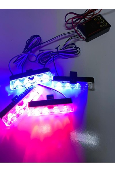 EKT 4x4 Butonlu Panjur Çakar Kırmızı-Mavi EKT 4x4 Butonlu Panjur Çakar Kırmızı-Mavi