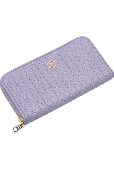 Desa Mor Kapitone Kadın Deri Cüzdan