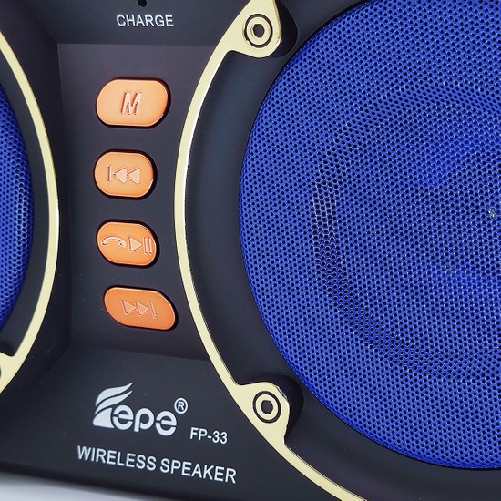 Fepe Fp-33 Taşınabilir Ses Sistemi Surround x Bass Bluetooth Fiyatı