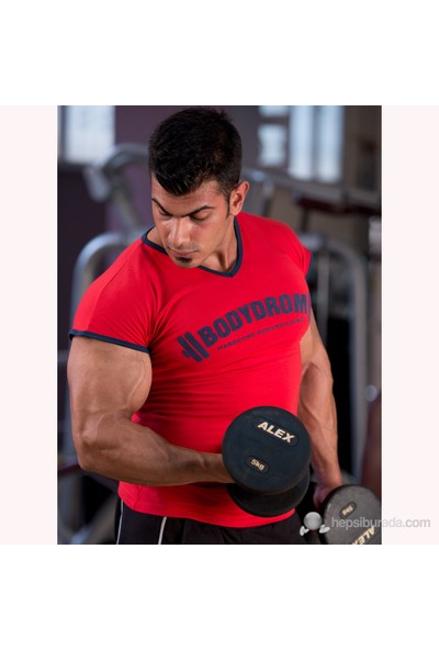 Bodydrom 004-05-Bdt Düşük Kol Kırmızı T-Shirt