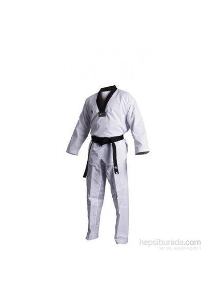 adidas Taekwondo Elbisesi - Siyah Yaka
