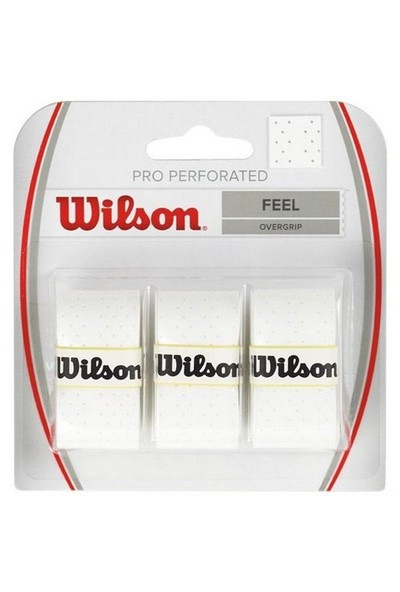 Wilson Tenis Gribi Pro Over Grip Perforated Whıte Grip