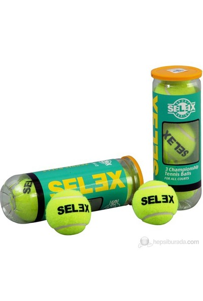 Selex 612 Tenis Topu Vakum Kutu 3'Lü Selex 612 Tenis Topu Vakum Kutu 3'Lü