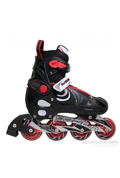 Protech Abec5 (Pw-126Ce) Inline Kırmızı Paten Protech Abec5 (Pw-126Ce) Inline Kırmızı Paten