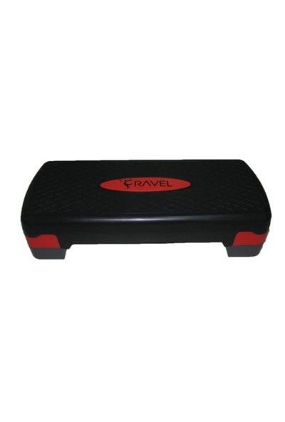 Ravel ( İki ) 2 Kademeli Step Tahtası RV 444 Siyah Kırmızı Ravel ( İki ) 2 Kademeli Step Tahtası RV 444 Siyah Kırmızı