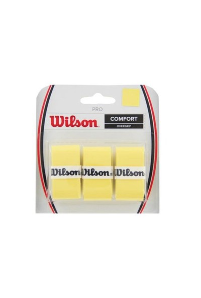 Wilson Wrz4014Ye Pro Overgrip Sarı 3 Lu Paket Aksesuarlar