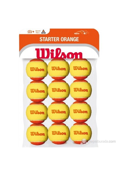 Wilson Starter Jr.12'li Çocuk Tenis Topu ( WRT137200 ) Wilson Starter Jr.12'li Çocuk Tenis Topu ( WRT137200 )