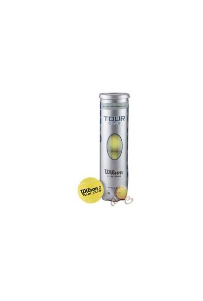 Wilson Tenis Topu 4'lü Tour Club ( WRT114600 ) Wilson Tenis Topu 4'lü Tour Club ( WRT114600 )