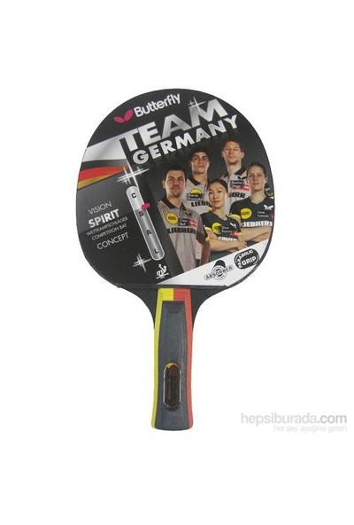 Butterfly 85091 Team Germany Spirit Ittf Onaylı Masa Tenisi Raketi Butterfly 85091 Team Germany Spirit Ittf Onaylı Masa Tenisi Raketi