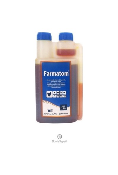 Farmatron Royal Ilaç Farmatom Vitaminli Kanatlı Vitamin Ürünü