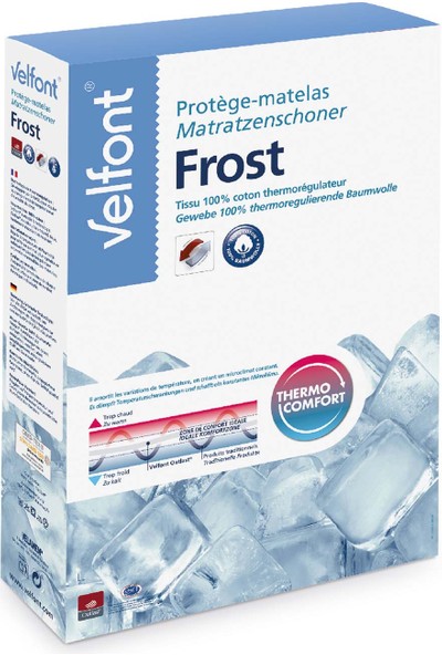 Yatsan Velfont Frost Outlast Isı Dengeleyici Yatak Alezi 180x200 cm Yatsan Velfont Frost Outlast Isı Dengeleyici Yatak Alezi 180x200 cm