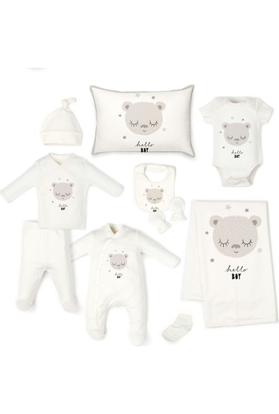 Tuğba Kuğu Organik 11'li Hastane Çıkışı - Pure Baby Tuğba Kuğu Organik 11'li Hastane Çıkışı - Pure Baby