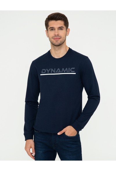 Pierre Cardin Lacivert Standart Fit Sweathirt 50249356-VR033