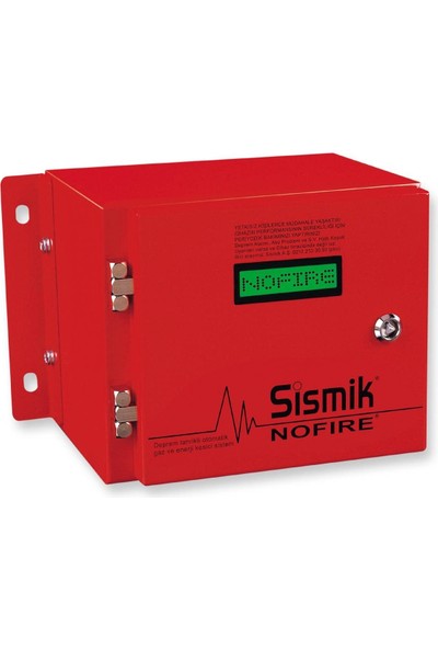 Sismik Nofıre Deprem Sensörü