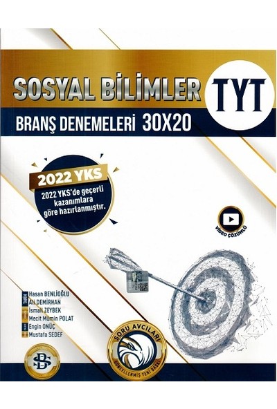 Bilgi Sarmal Yayınları TYT Sosyal Bilimler 30 x 20 Branş Denemeleri Bilgi Sarmal Yayınları TYT Sosyal Bilimler 30 x 20 Branş Denemeleri