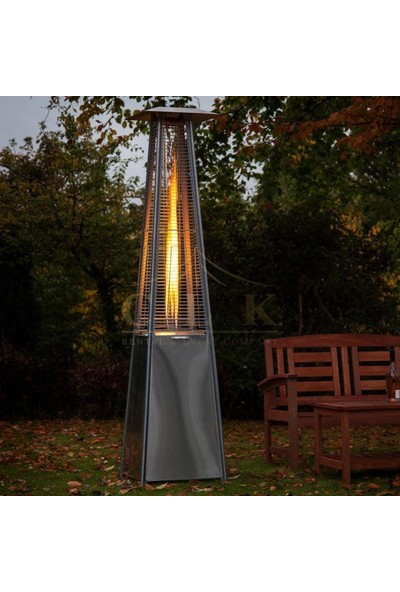 CLK Garden Clk Piramit Soba Paslanmaz Dış Mekan Isıtıcı