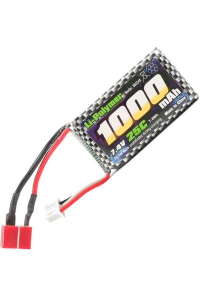 Haıboxıng Li-Ion Soft Pack 7.4V,1000MAH,25C (T-Plug) Haıboxıng Li-Ion Soft Pack 7.4V,1000MAH,25C (T-Plug)