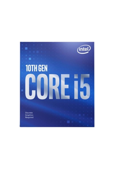 Intel I5-10400F 6 Core, 2.9ghz, 12MB, 65W, LGA1200, 10.nesil, Box, (Grafik Kart Yok, Fan Var) Intel I5-10400F 6 Core, 2.9ghz, 12MB, 65W, LGA1200, 10.nesil, Box, (Grafik Kart Yok, Fan Var)
