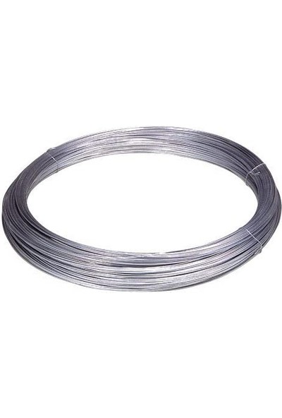 1.9 mm Kalınlığında Sıcak Daldırma Galvanizli Gergi,bağlama Teli, Paslanmaz Uzun Ömürlü 1 kg 1.9 mm Kalınlığında Sıcak Daldırma Galvanizli Gergi,bağlama Teli, Paslanmaz Uzun Ömürlü 1 kg