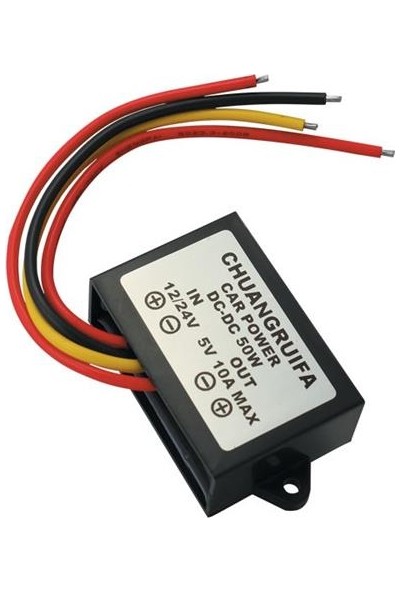 Transformacion Powermasster 12/24 Volt 10 A - 5 V - 50 W 3 Modül Için Çevirici Konvertör 665001 Transformacion Powermasster 12/24 Volt 10 A - 5 V - 50 W 3 Modül Için Çevirici Konvertör 665001