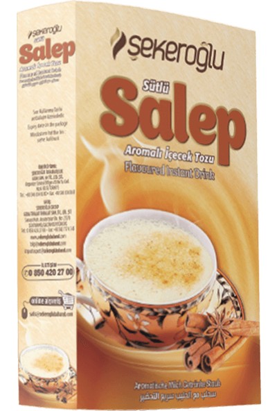 Şekeroğlu Salep Kutu 250 gr