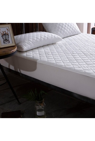 Mbois Tek Kişilik Kapitoneli Alez - 100 x 200 cm Yatak Koruyucu