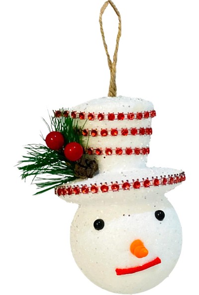 Lyn Home & Decor Yılbaşı Ağacı Süsü Büyük Boy Kardan Adam