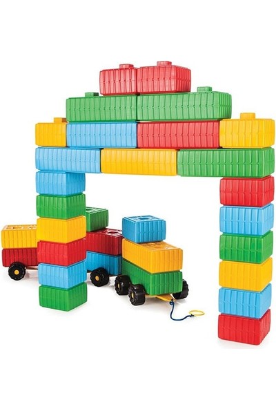 Pilsan Tuğla Blok Ve Araba Takımı