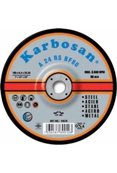 Karbosan 115 mm Taşlama Taşı