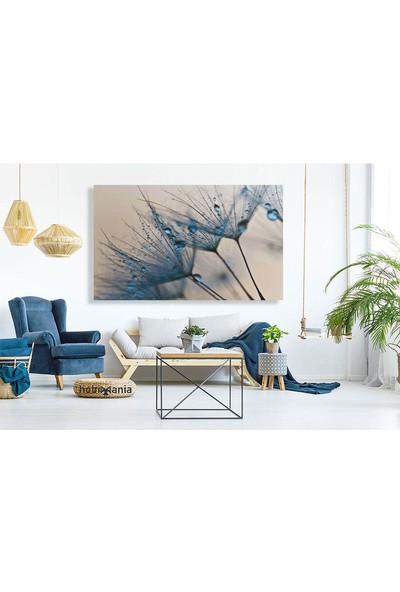 Hobimania Kanvas Tablo Mavi Damlalı Çiçekler 70X100 cm Duvar Dekorasyon Tablo Moda Hobimania Kanvas Tablo Mavi Damlalı Çiçekler 70X100 cm Duvar Dekorasyon Tablo Moda