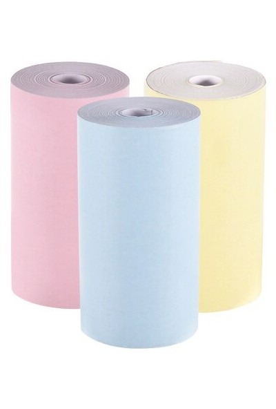 Peripage A6 Renkli Termal Kağıt Rulo 3'lü