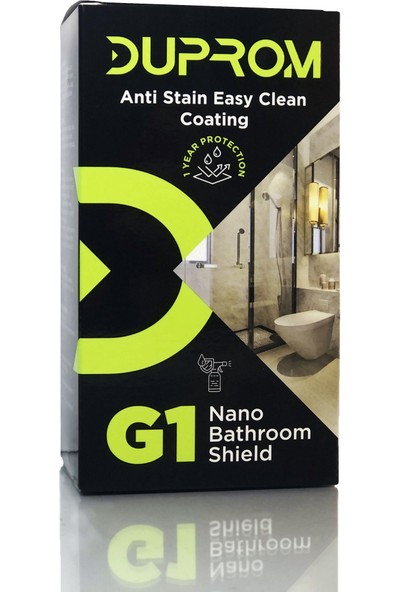Duprom G1 Nano Bathroom Shield - Banyo/Duşakabin Yüzey Koruyucu - Leke Önleyici