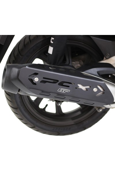 Gp Kompozit Honda Pcx 125-150 2018-2020 Uyumlu Egzoz Koruma Kapağı Siyah Gp Kompozit Honda Pcx 125-150 2018-2020 Uyumlu Egzoz Koruma Kapağı Siyah