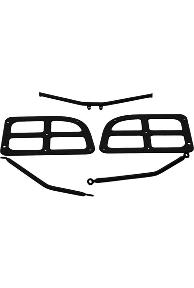 Gp Kompozit Honda Crf 250 L/rally 2017-2020 Uyumlu Yan Çanta Demiri Alüminyum