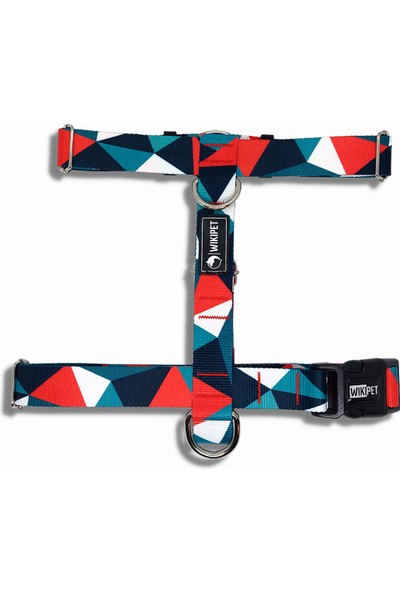 Wikipet Aqua H Tipi Köpek Göğüs Tasması Large