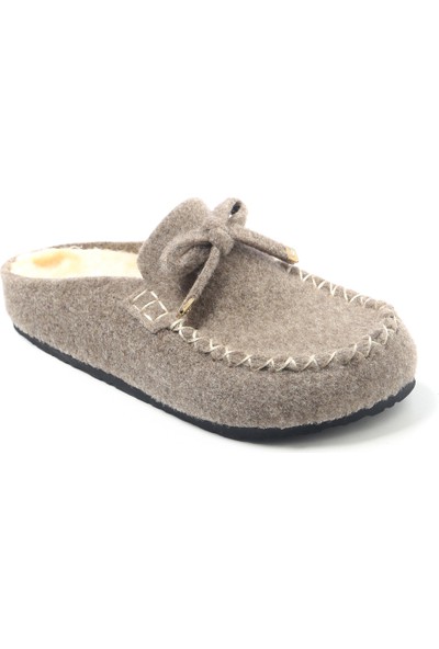 Muks Kadın 255.ZN Muks Keçe Terlik Kahve Muks Kadın 255.ZN Muks Keçe Terlik Kahve