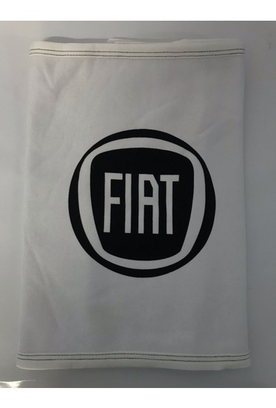 EKT Oto Göğüs Torpido Havlusu Fıat Beyaz-Kırmızı