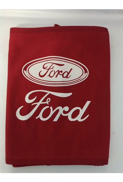 EKT Oto Göğüs Torpido Havlusu Ford Kırmızı