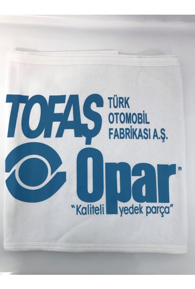 EKT Oto Göğüs Torpido Havlusu Tofaş Beyaz