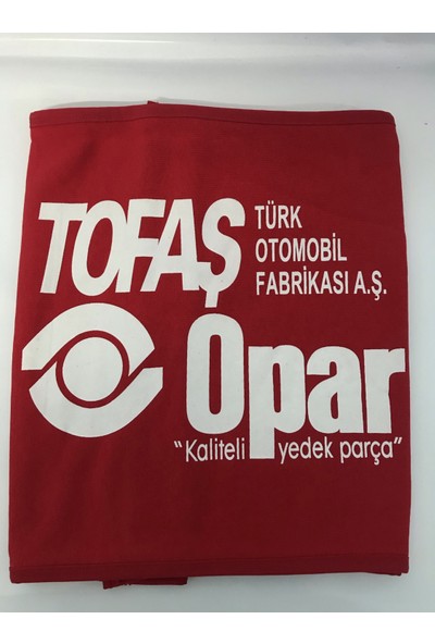EKT Oto Göğüs Torpido Havlusu Tofaş (Kırmızı-Siyah-Beyaz)