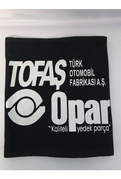 EKT Oto Göğüs Torpido Havlusu Tofaş (Kırmızı-Siyah-Beyaz)