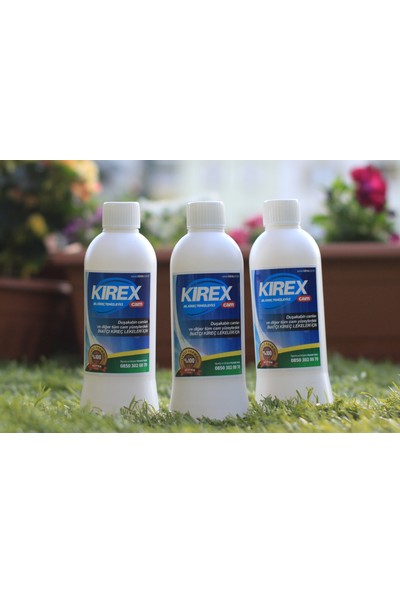 Kirex Duşakabin Cam Kireç Lekesi Temizleyici 3'lü 1,4 kg