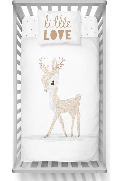 Tuğba Kuğu Pamuk Saten Bebek Nevresim Takımı - Pure Baby Tuğba Kuğu Pamuk Saten Bebek Nevresim Takımı - Pure Baby