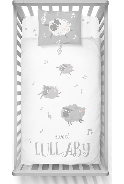 Tuğba Kuğu Pamuk Saten Bebek Nevresim Takımı - Pure Baby Tuğba Kuğu Pamuk Saten Bebek Nevresim Takımı - Pure Baby