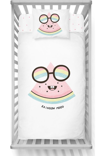 Tuğba Kuğu Pamuk Saten Bebek Nevresim Takımı - Pure Baby Tuğba Kuğu Pamuk Saten Bebek Nevresim Takımı - Pure Baby