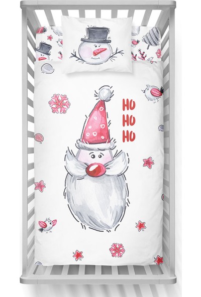 Tuğba Kuğu Pamuk Saten Bebek Nevresim Takımı - Cozy Winter Tuğba Kuğu Pamuk Saten Bebek Nevresim Takımı - Cozy Winter