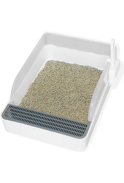 Buyfun Yarı Kapalı Kedi Kumu Kutusu Çıkarılabilir Anti-Sıçrama (Yurt Dışından) Buyfun Yarı Kapalı Kedi Kumu Kutusu Çıkarılabilir Anti-Sıçrama (Yurt Dışından)