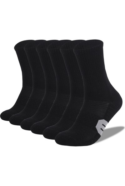 Xinkerui 6 Çift Dış Mekan Orta Tüplü Spor Çorapları, Kalın Havlu Tabanlı Yürüyüş Çorapları Ter Emici Spor Koşu Çorapları (Yurt Dışından) Xinkerui 6 Çift Dış Mekan Orta Tüplü Spor Çorapları, Kalın Havlu Tabanlı Yürüyüş Çorapları Ter Emici Spor Koşu Çorapları (Yurt Dışından)