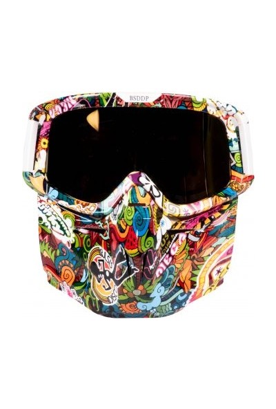 Motospartan MOTOSİKLET YÜZ KORUYUCU JET KASK MASKESİ 710-3 RÜZGAR GÜNEŞ ENGELLEYİCİ Motospartan MOTOSİKLET YÜZ KORUYUCU JET KASK MASKESİ 710-3 RÜZGAR GÜNEŞ ENGELLEYİCİ